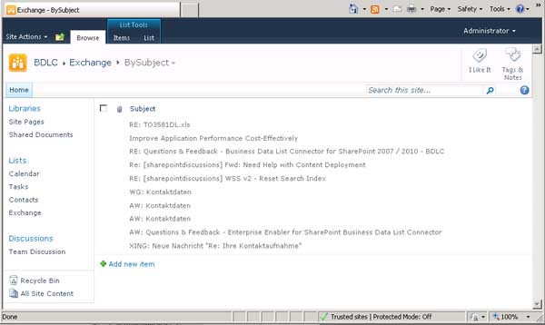 How to connect a custom SharePoint list with external Microsoft ... How to connect a custom SharePoint list with external Microsoft ...