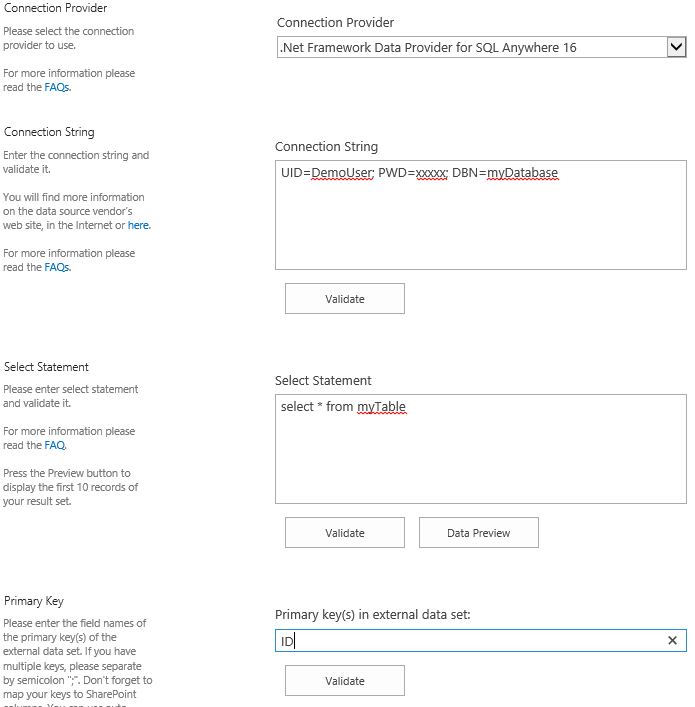 Sql Anywhere And Sharepoint Integration Layer2 Solutions