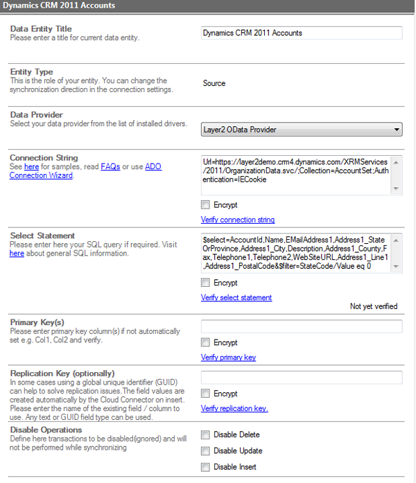 Layer2 Provider For Odata Specifications For Layer2 Cloud Connector