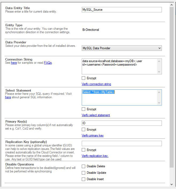Mysql Integration With Office 365 Sharepoint Azure And 100 More