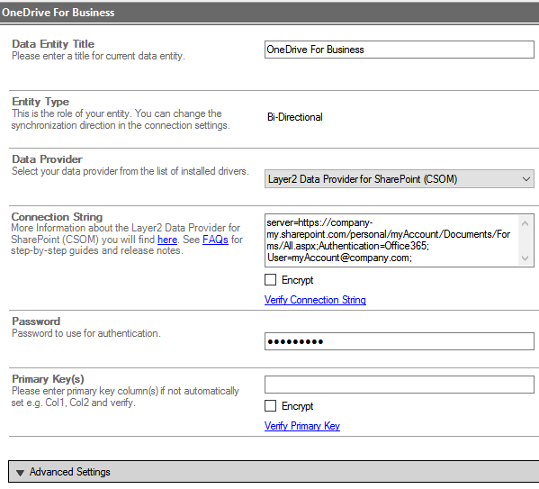 OneDrive for Business Document Sync with File Server or SharePoint
