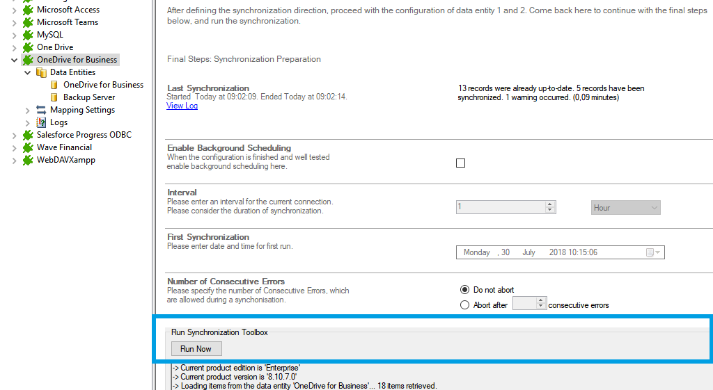 OneDrive for Business Document Sync with File Server or SharePoint