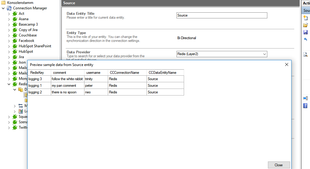 Regis Integration With 150 Systems Layer2